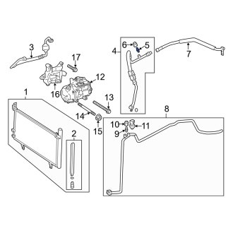 Lexus OEM A/C & Heating Parts | Systems, Compressors — CARiD.com