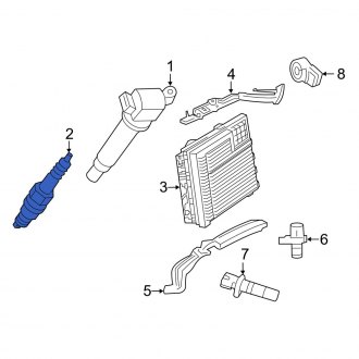 Lexus IS350 OEM Ignition Parts | Coils, Spark Plugs — CARiD.com