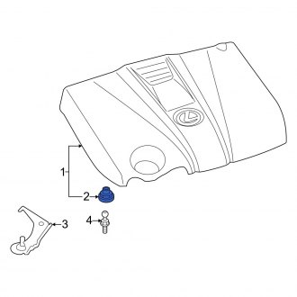 2023 Lexus ES350 Custom Engine Covers | CARiD
