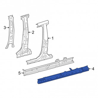 Lexus ES300h Rocker Panels, Floor Pans, Moldings — CARiD.com