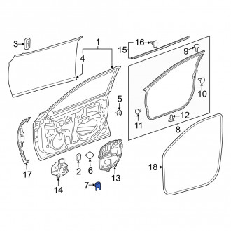 Lexus ES250 OEM Doors & Parts | Shells, Panels, Armrests — CARiD.com