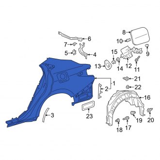 Lexus ES350 OEM Quarter Panels & Parts | Rear & Front — CARiD.com