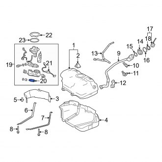 Lexus UX OEM Fuel System Parts | Pumps, Lines — CARiD.com