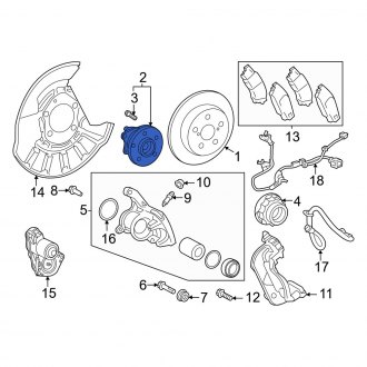 Lexus ES350 OEM Driveline & Axle Parts - Hubs, CV-Joints | CARiD