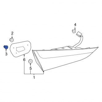 Lexus ES350 OEM Tail Lights | LED, Fiber Optic — CARiD.com
