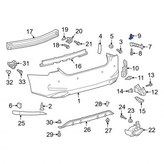 Lexus LC500 OEM Bumpers | Genuine Front & Rear Bumpers — CARiD.com