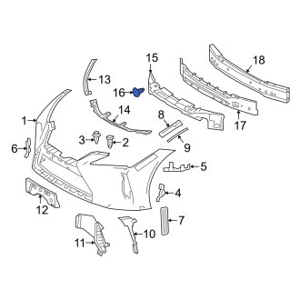 Lexus LC500 OEM Bumpers | Genuine Front & Rear Bumpers — CARiD.com