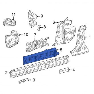 Lexus LC Replacement Rocker Panels – CARiD.com