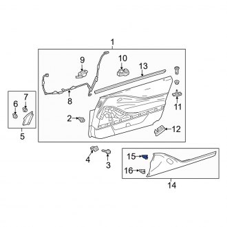 Lexus LC500 OEM Doors & Parts | Shells, Panels, Armrests — CARiD.com