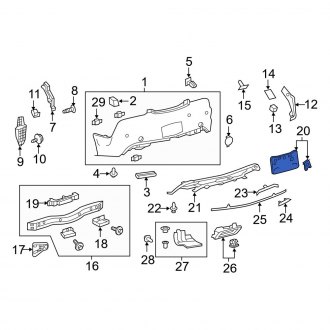 Lexus LC500 Trunk & Tailgate Hardware — CARID.com