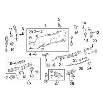 Lexus UX250h OEM Exterior & Body Parts — CARiD.com