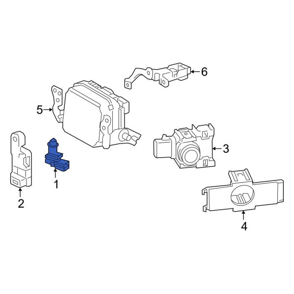 Lexus OE 8879006020 - Ambient Air Temperature Sensor