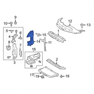 Lexus RC F OEM Header Panels & Parts — CARiD.com