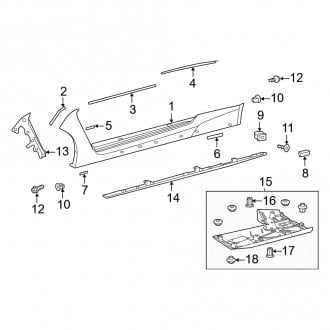 2022 Lexus RC F Replacement Rocker Panels – CARiD.com