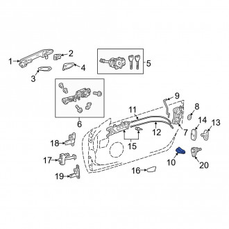 Lexus LC500 OEM Doors & Parts - Shells, Panels, Armrests | CARiD
