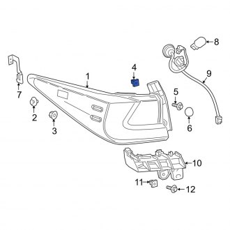 Lexus IS300 OEM Lighting | Headlights, Fog & Tail Lights — CARiD.com