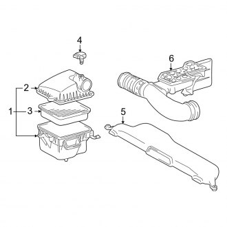 2005 Lexus LS430 OEM Air Intake Parts | Filters — CARiD.com
