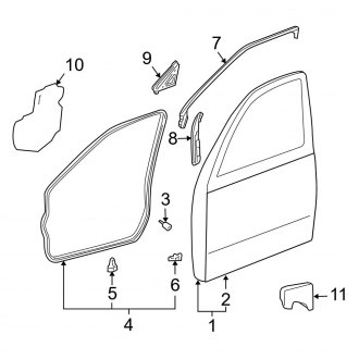 2006 Lexus LS Interior Door Panels & Armrests – CARiD.com