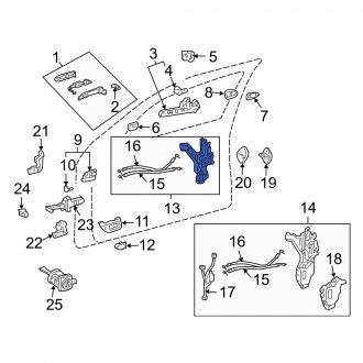 Lexus OEM Doors & Parts | Shells, Panels, Armrests — CARiD.com
