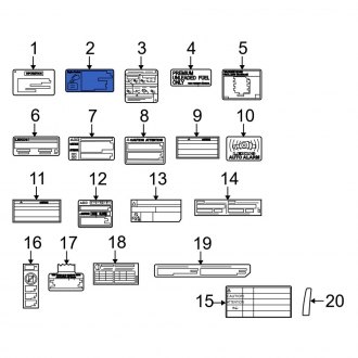 Lexus IS250 Technical Decals — CARiD.com