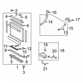 Lexus LS460 Automatic Transmission Oil Coolers & Parts — CARiD.com