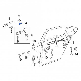 Lexus IS250 Door Seals & Weatherstripping – CARiD.com
