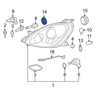 Lexus GX OEM Electrical Parts | Sensors, Switches — CARiD.com
