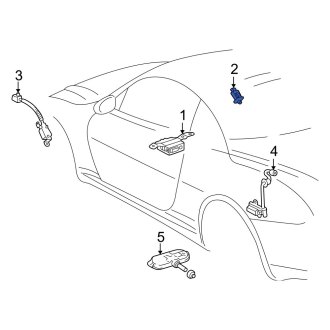 Lexus GX470 TPMS Control Units | Modules & Wiring — CARiD.com