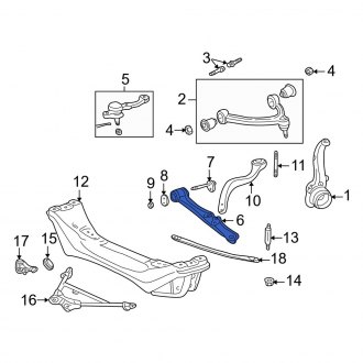 Lexus OEM Suspension Parts - Factory Shocks & Struts | CARiD