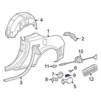 Lexus OEM Quarter Panels & Parts | Rear & Front — CARiD.com
