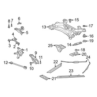 2008 Lexus SC430 OEM Suspension Parts - Shocks, Struts | CARiD