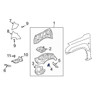 Lexus OEM Doors & Parts | Shells, Panels, Armrests — CARiD.com