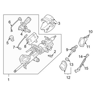2005 Lexus GX470 Steering Columns, Shafts & Parts | CARiD