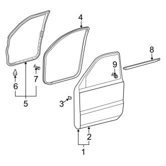 2006 Lexus GX OEM Doors & Parts - Shells, Panels | CARiD