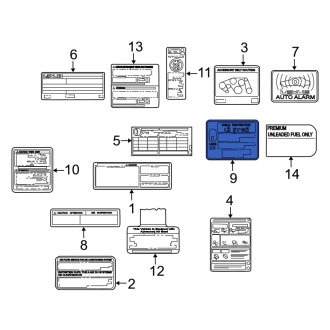 Lexus GX460 OEM Interior Components | CARiD