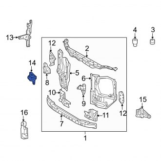 Lexus GX460 OEM Header Panels & Parts — CARiD.com