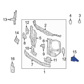 Lexus GX460 OEM Header Panels & Parts — CARiD.com