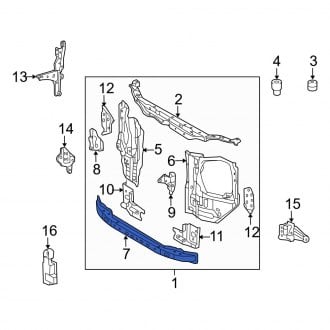 Lexus GX Radiator Supports — CARiD.com
