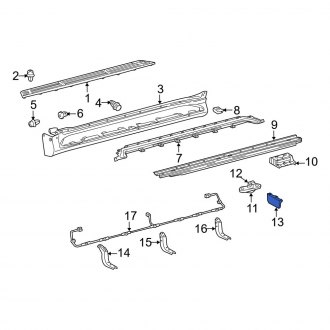 Lexus GX460 Door Moldings | Side, Edge, Belt – CARiD.com