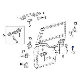 Lexus GX460 OEM Doors & Parts | Shells, Panels, Armrests — CARiD.com