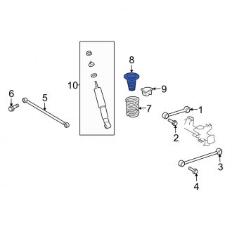 Lexus GX OEM Suspension Parts | Shocks, Struts — CARiD.com