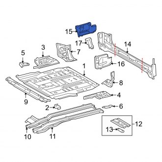 Lexus GX470 Replacement Floor Pans | CARiD