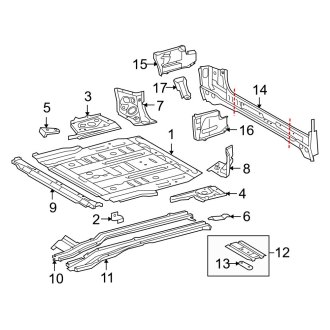 2021 Lexus GX460 Rocker Panels & Floors — CARiD.com