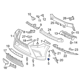 Lexus GX OEM Bumpers | Genuine Front & Rear Bumpers — CARiD.com