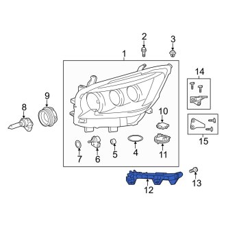 Lexus GX460 OEM Interior Parts | Audio, Floor Mats — CARiD.com