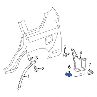 Lexus GX460 OEM Mud Flaps | CARiD