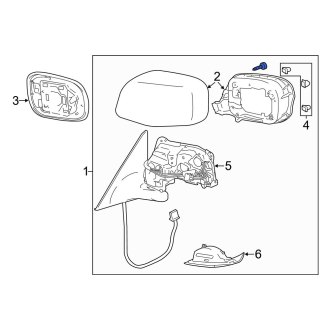 Lexus GS300 OEM Mirrors | Towing, Side & Rear View — CARiD.com