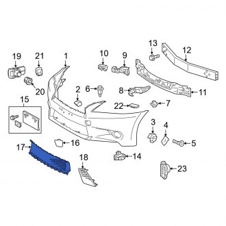 Lexus OEM Grilles | Factory Billet, Mesh, LED Grilles — CARiD.com