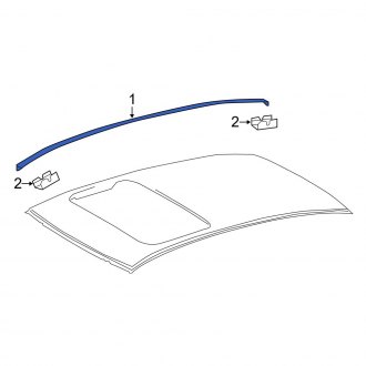 Lexus GS350 Roof Seals & Moldings — CARiD.com