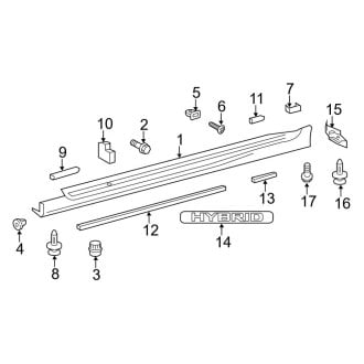 2017 Lexus GS Replacement Rocker Panels – CARiD.com
